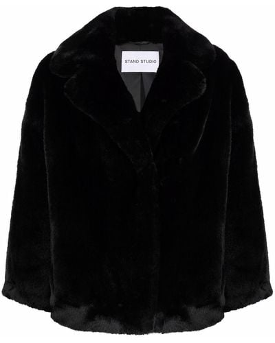 Stand Studio Fur coats for Women | Online Sale up to 70% off | Lyst