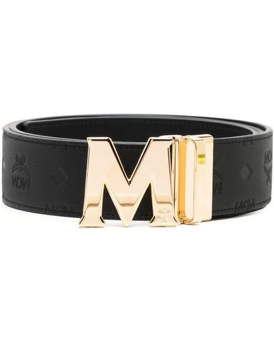 Black MCM Belts for Women | Lyst