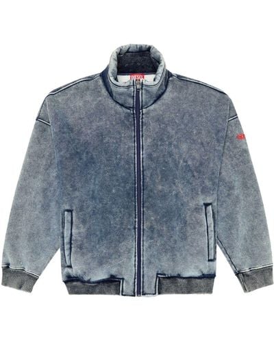 Blue DIESEL Jackets for Men | Lyst