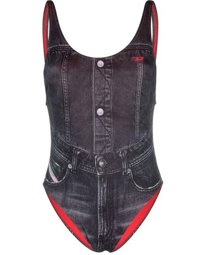 Black DIESEL Beachwear and swimwear outfits for Women | Lyst