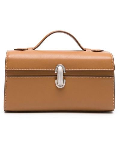 Brown SAVETTE Tote bags for Women | Lyst