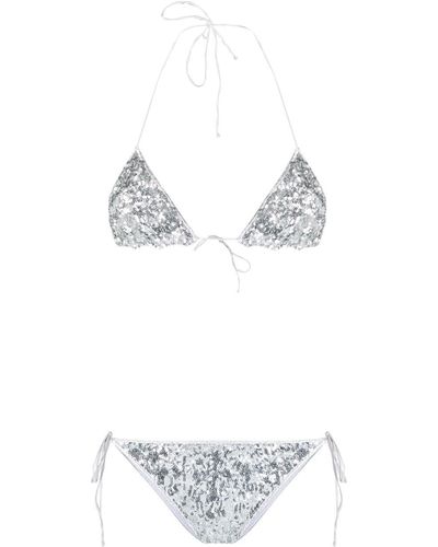 Dark Blue Bikinis and bathing suits for Women | Lyst