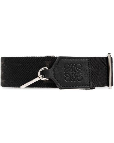 Black Loewe Belts for Women | Lyst