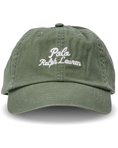 Green Polo Ralph Lauren Hats for Men | Lyst