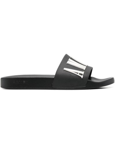 Black Amiri Sandals, slides and flip flops for Men | Lyst