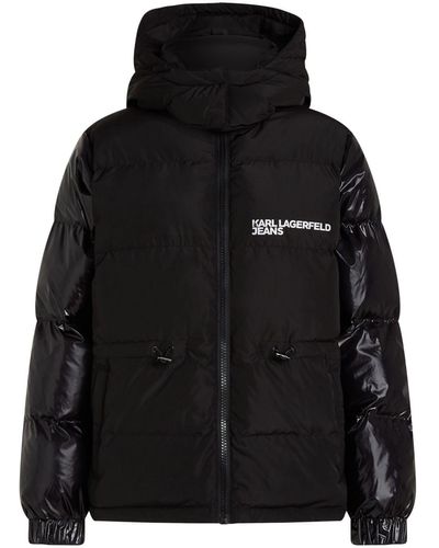 Black Karl Lagerfeld Jackets for Women | Lyst