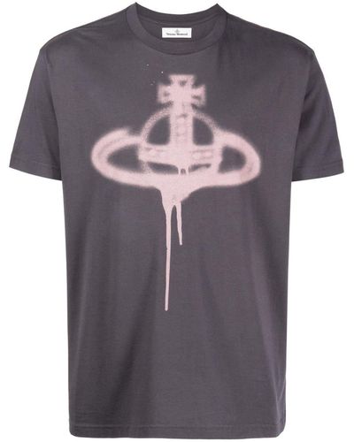 Gray Vivienne Westwood T-shirts for Men | Lyst
