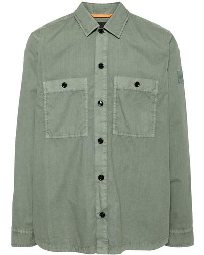 Green BOSS Shirts for Men | Lyst