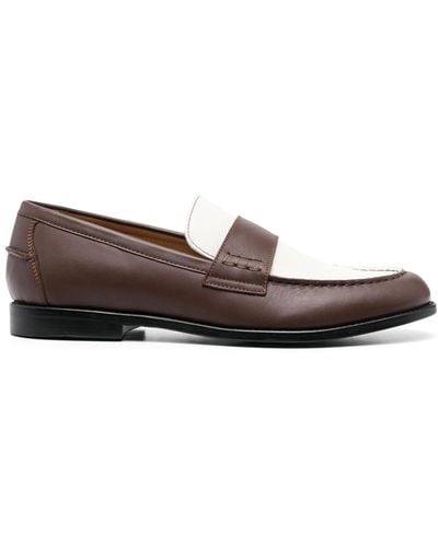Brown Manuel Ritz Slip-on shoes for Men | Lyst