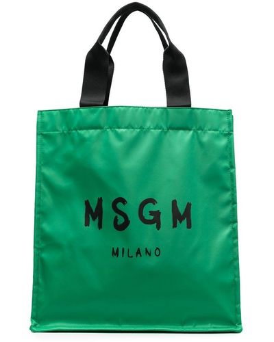 Green MSGM Bags for Men | Lyst