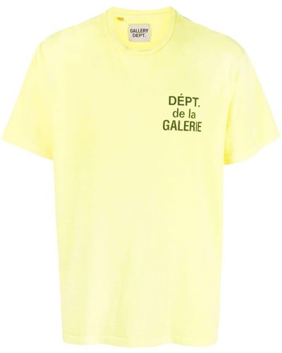 Yellow GALLERY DEPT. T-shirts for Men | Lyst