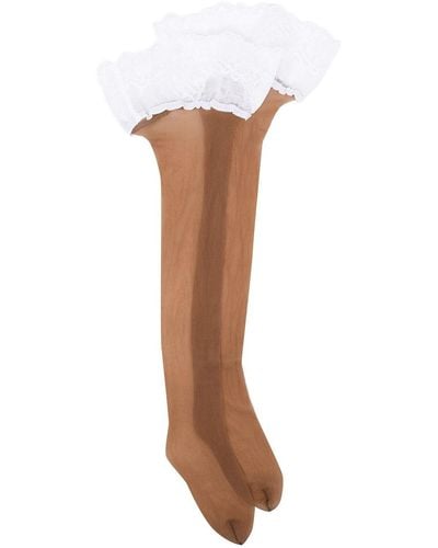 Light Brown Stockings for Women | Lyst