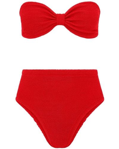 Red Hunza G Beachwear and swimwear outfits for Women | Lyst