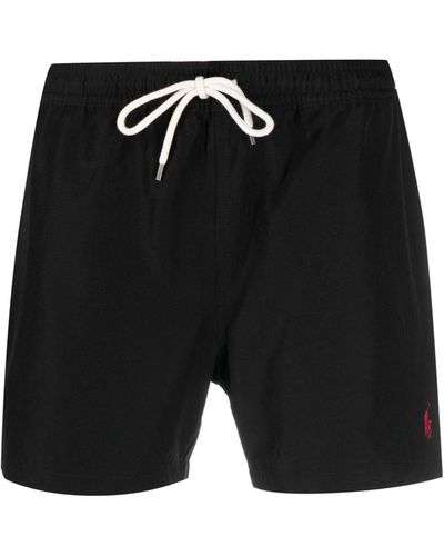 Black Polo Ralph Lauren Beachwear and Swimwear for Men | Lyst