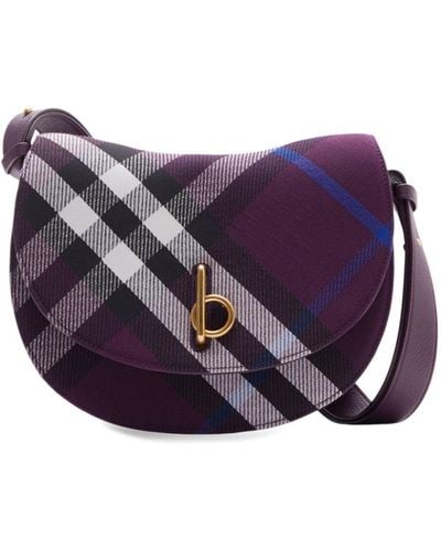Purple Burberry Bags for Women | Lyst