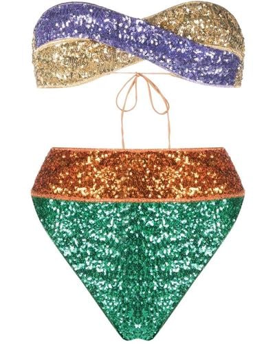 Black and Pink Bikinis for Women | Lyst