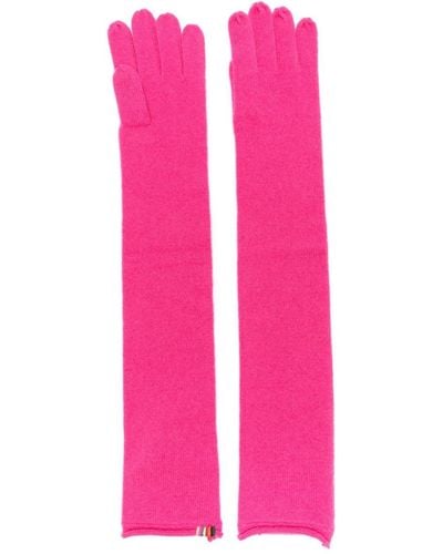 Pink Extreme Cashmere Gloves for Women | Lyst