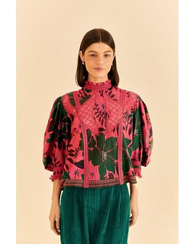 FARM Rio Blouses for Women | Online Sale up to 50% off | Lyst