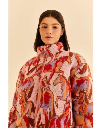 Red FARM Rio Jackets for Women | Lyst