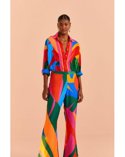 Orange FARM Rio Pants for Women | Lyst