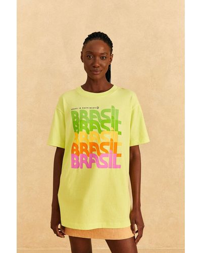 Yellow FARM Rio Tops for Women | Lyst