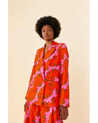 Red FARM Rio Jackets for Women | Lyst