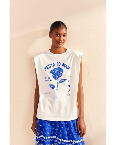 FARM Rio T-shirts for Women | Online Sale up to 40% off | Lyst
