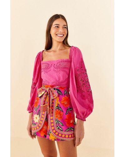 FARM Rio Blouses for Women | Online Sale up to 75% off | Lyst