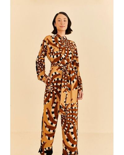 Natural FARM Rio Jumpsuits and rompers for Women | Lyst