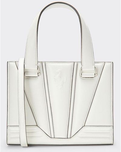White Ferrari Tote bags for Women | Lyst