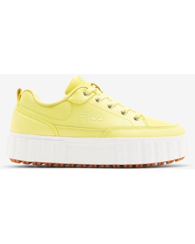 Yellow Fila Sneakers for Women | Lyst