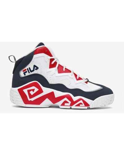 Red Fila Sneakers for Men | Lyst