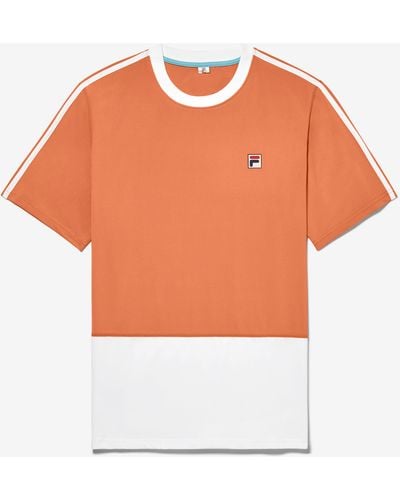 Orange Fila Clothing for Men | Lyst