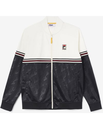 Black Fila Jackets for Men | Lyst