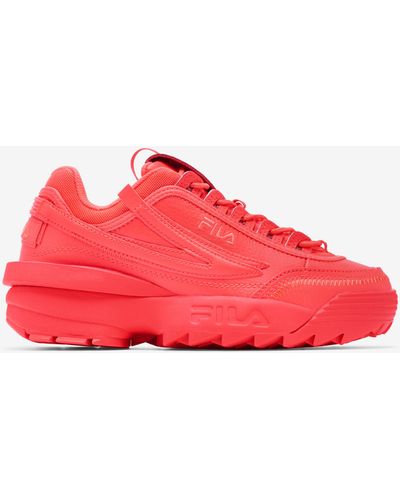 Red Fila Shoes for Women | Lyst