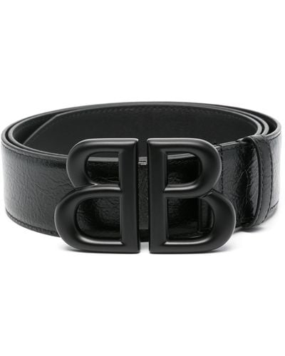 Black Balenciaga Belts for Men | Lyst