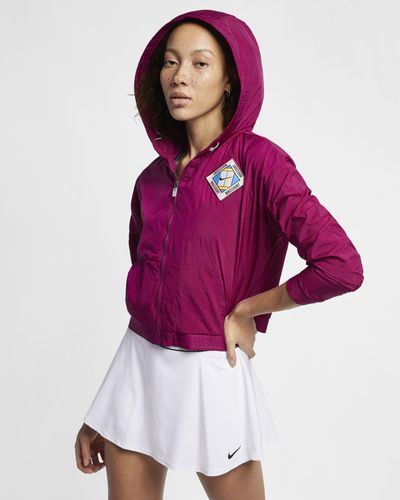 Purple Nike Jackets for Women | Lyst