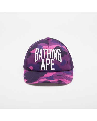 Purple A Bathing Ape Hats for Women | Lyst