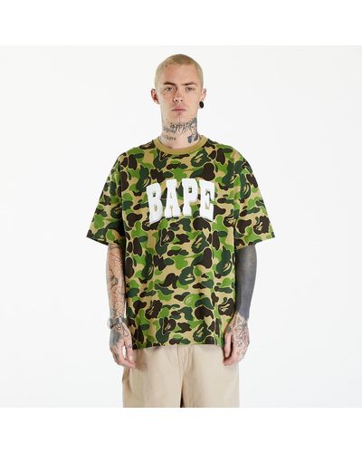 Green A Bathing Ape T-shirts for Men | Lyst
