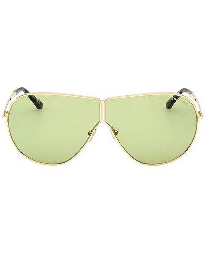 Green Tom Ford Sunglasses for Women | Lyst