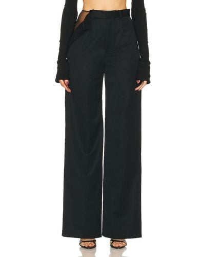 Black GRACE LING Pants for Women | Lyst
