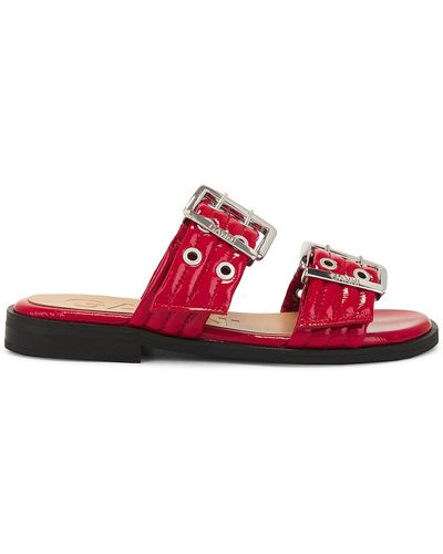 Red Ganni Shoes for Women | Lyst