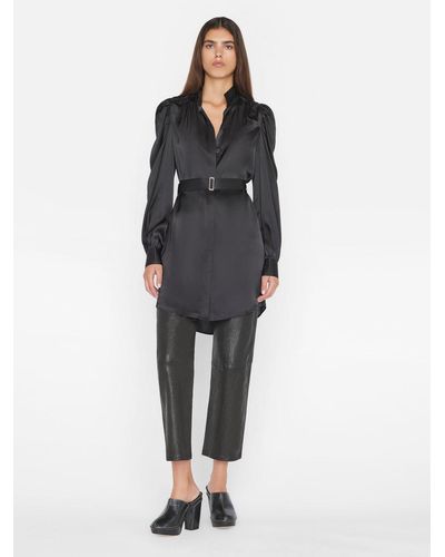 Black FRAME Dresses for Women | Lyst