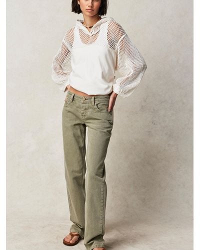 Natural Free People Jeans for Women | Lyst