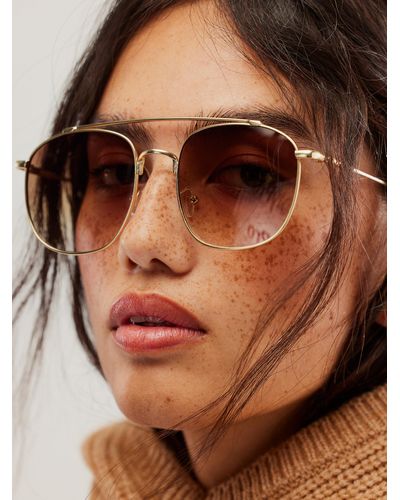 Natural Free People Sunglasses for Women | Lyst