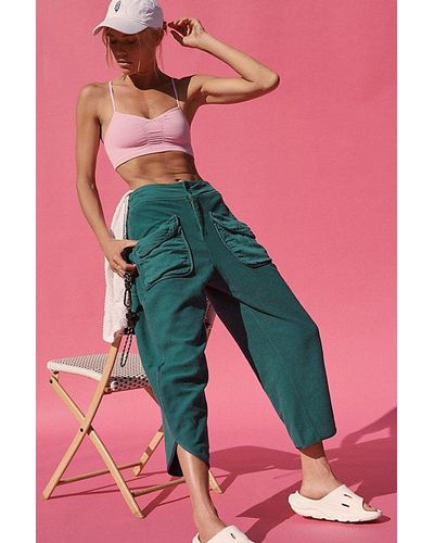Pink Free People Pants for Women | Lyst