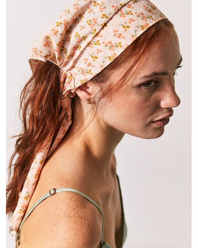 Natural Free People Scarves and mufflers for Women | Lyst