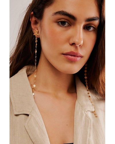 Natural Free People Earrings and ear cuffs for Women | Lyst