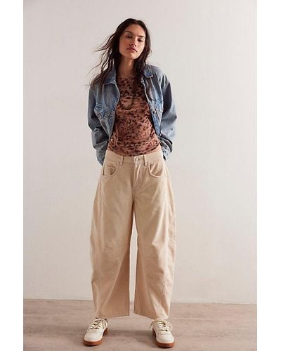 Natural Free People Jeans for Women | Lyst