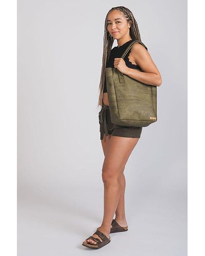 Green Free People Tote bags for Women | Lyst